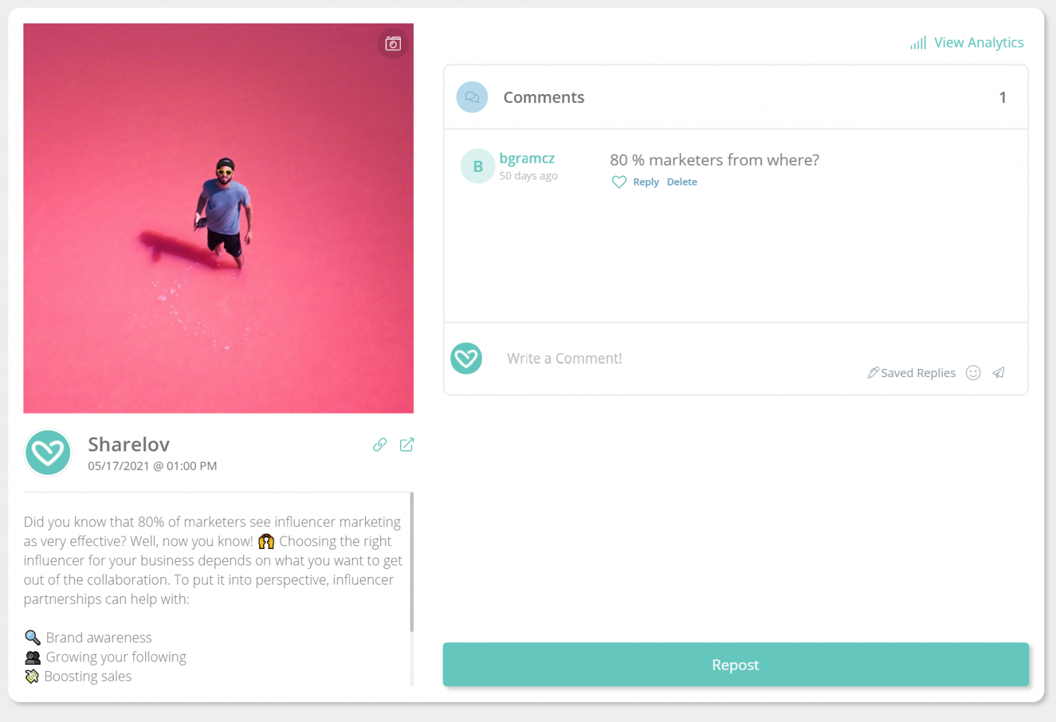 How to manage multiple social media accounts with Sharelov