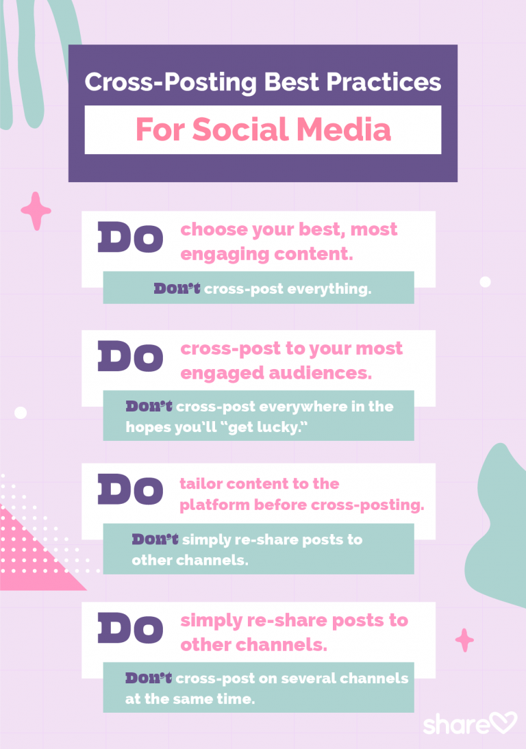Everything You Need To Know About Cross-Posting On Social Media ...